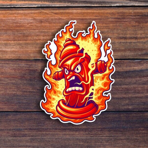 Fire Hydrant Stickers - Etsy