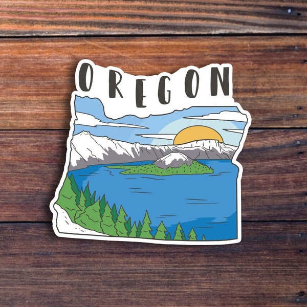 Oregon Decal - Etsy