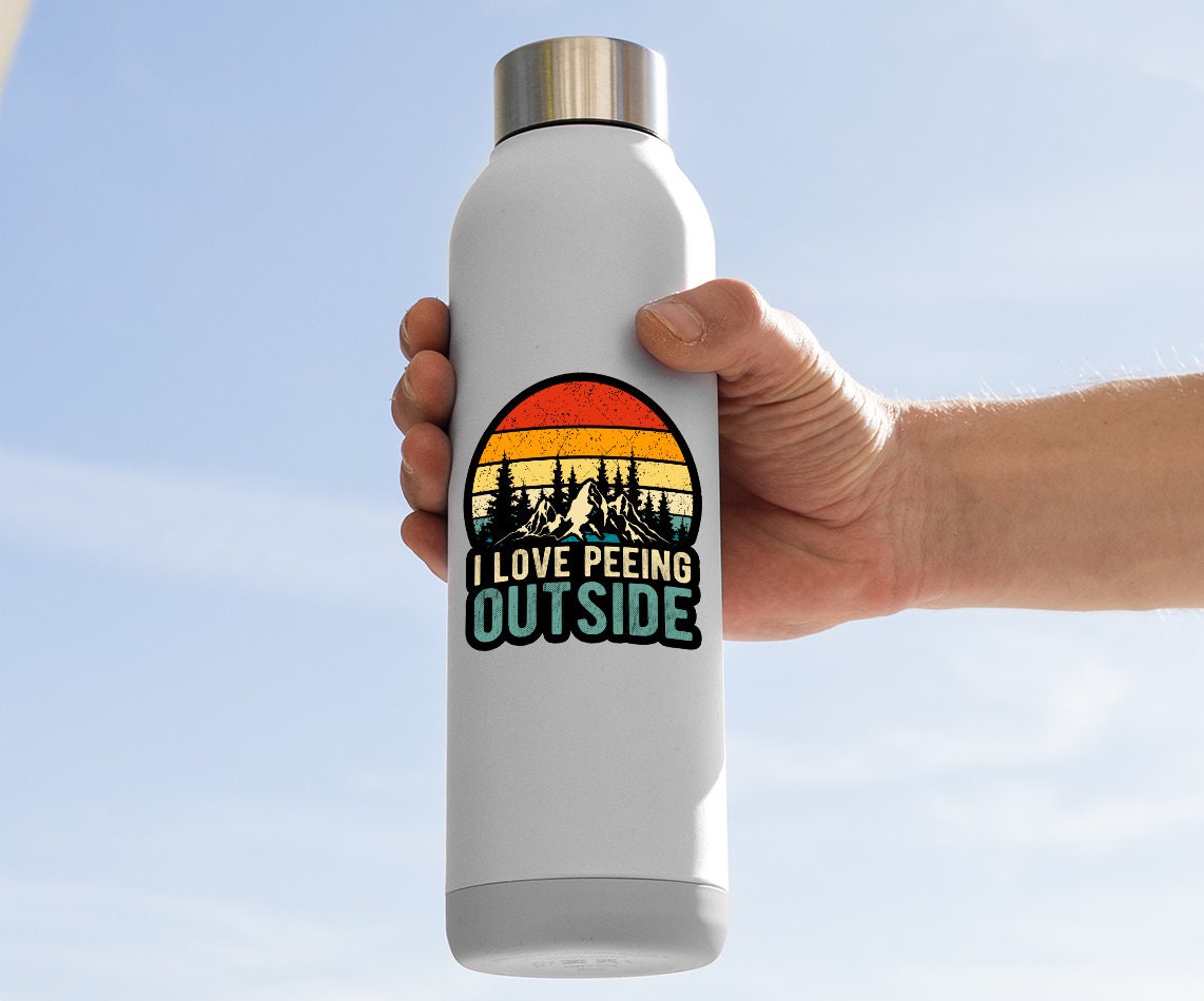 I Love Peeing Outside Sticker Funny Sticker Camping Sticker - Etsy