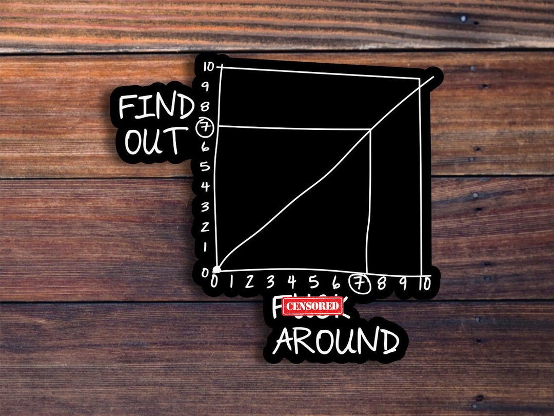 Funny Sticker, Meme Sticker, Funny Graph Sticker for Toolbox, Laptop ...