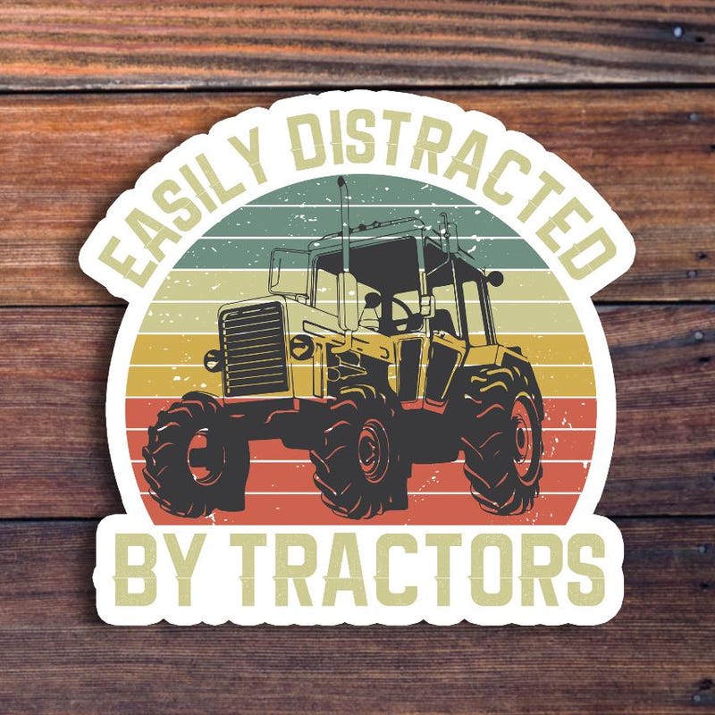Tractor Stickers - Etsy