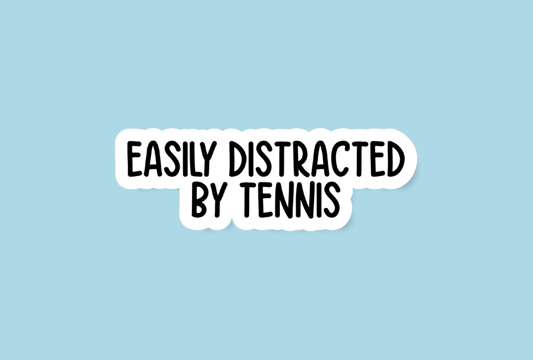 Tennis Sticker, Tennis Gifts, Tennis Player Gift, Tennis Player Sticker ...