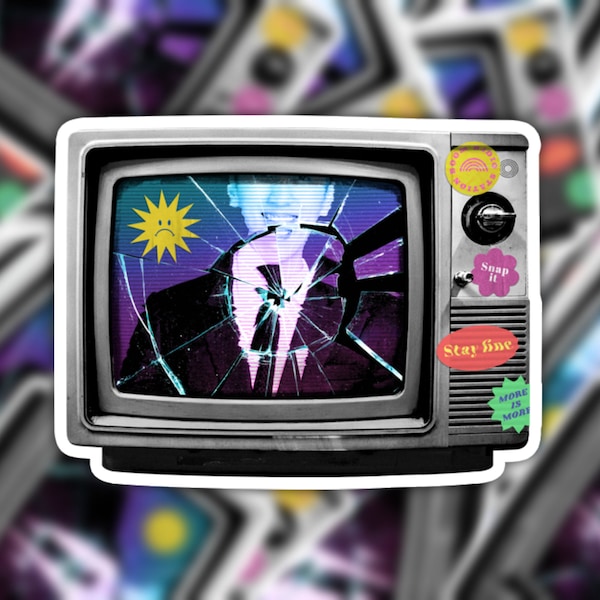 Television Stickers - Etsy