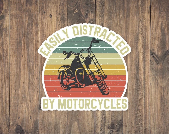 Never Underestimate an Old Man With A Motorcycle7 Inch Vinyl Decal for ...