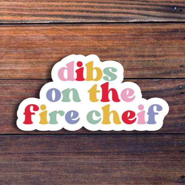 Fire Chief Decal - Etsy