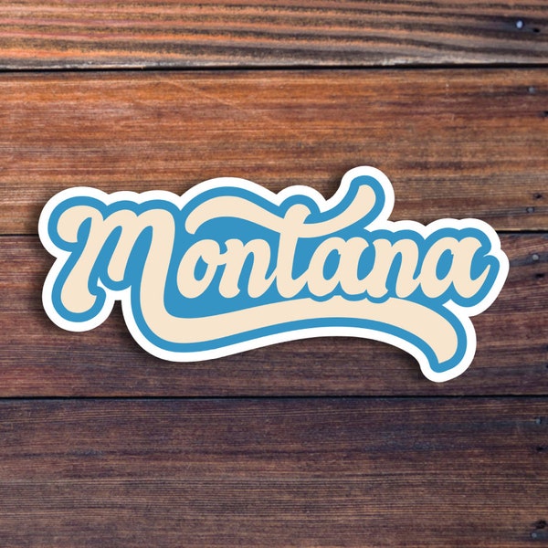 Montana Decal - Etsy