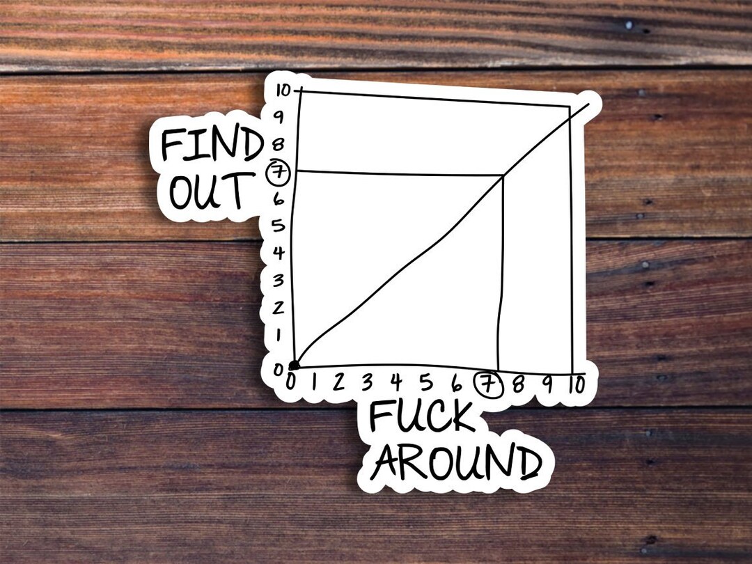 Funny Sticker Meme Sticker Funny Graph Sticker for Toolbox - Etsy