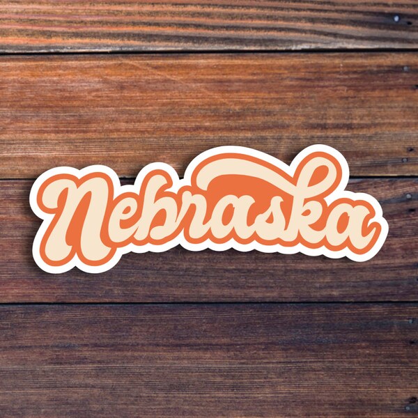 Nebraska Decal - Etsy