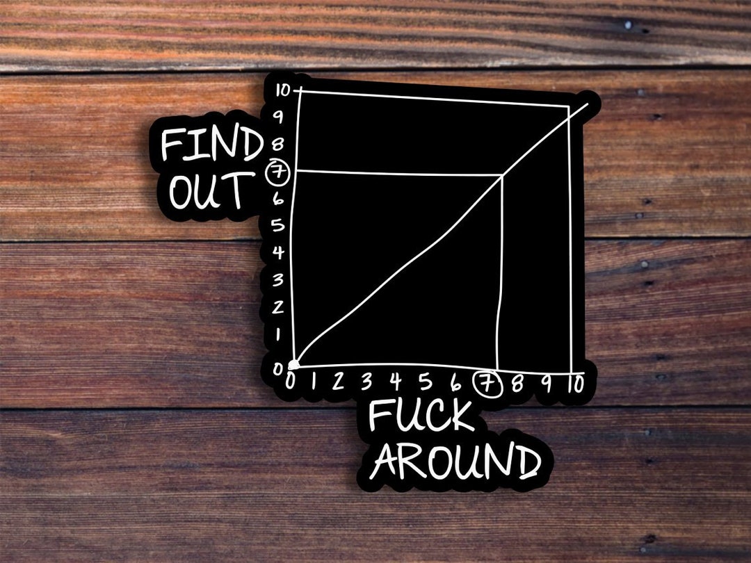 Funny Sticker, Meme Sticker, Funny Graph Sticker for Toolbox, Laptop ...