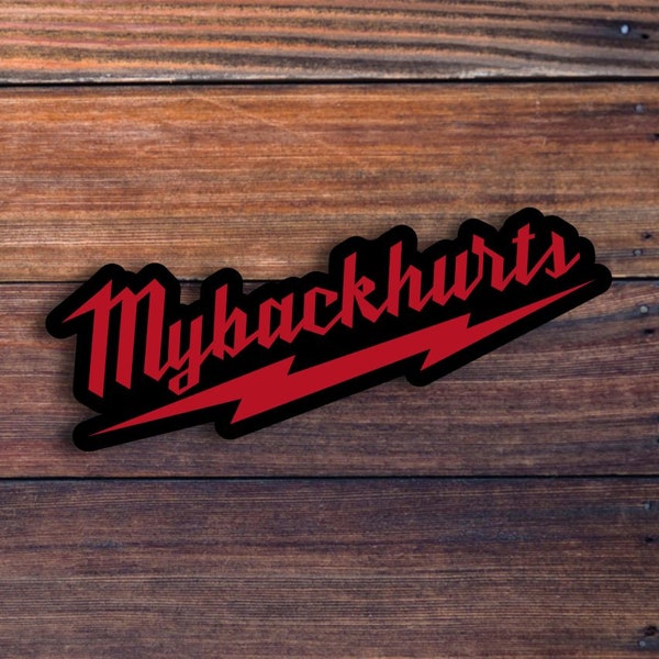 My Back Hurts Milwaukee - Etsy