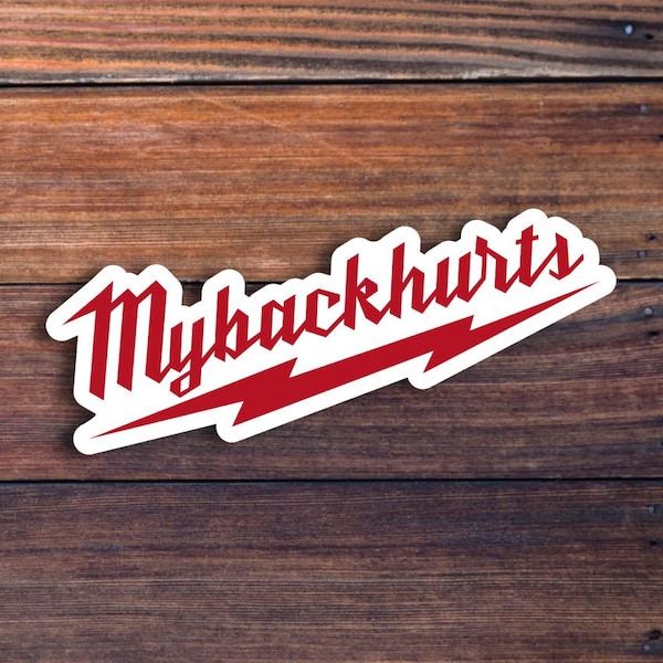 My Back Hurts Milwaukee Svg - Etsy