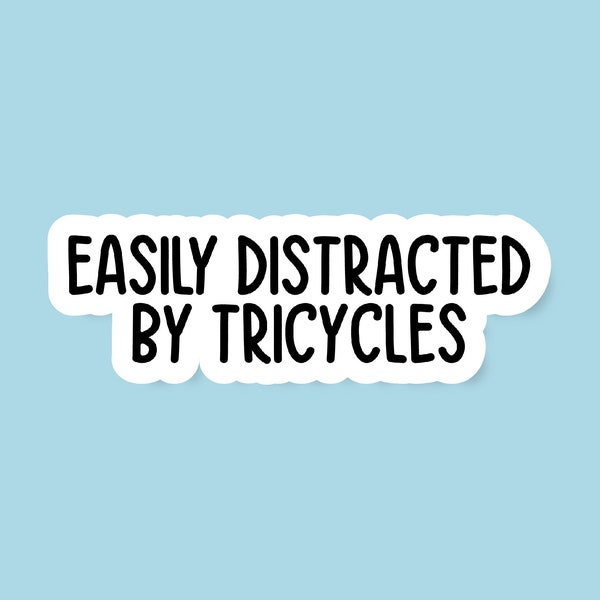 Tricycle Decal - Etsy