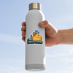 No Ducks Given Sticker, Rubber Duck Sticker, Funny Sticker, Meme ...