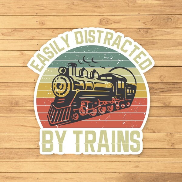 Train Sticker - Etsy