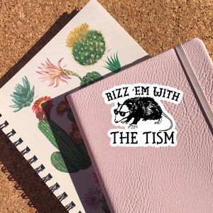 Rizz Em With the Tism Waterproof Weatherproof Vinyl Sticker Decal - Etsy
