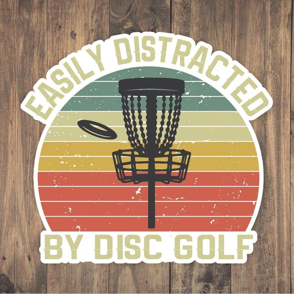 Disc Golf Decal - Etsy