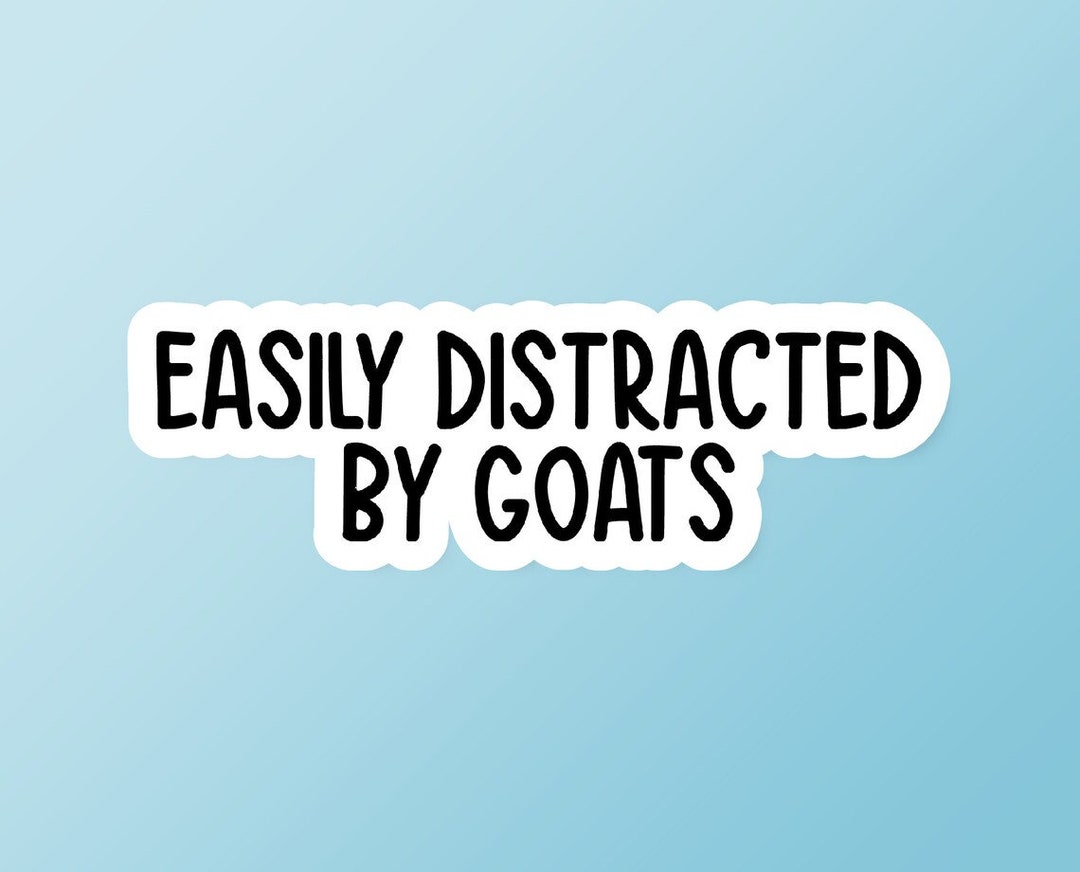 Goat Stickers, Goat Decal, Goat Gift, Goat Owner Gift, Goat Lover Gift ...