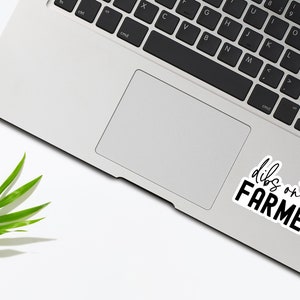 Dibs on the Farmer Sticker Farm Life Sticker Farmer Wife - Etsy