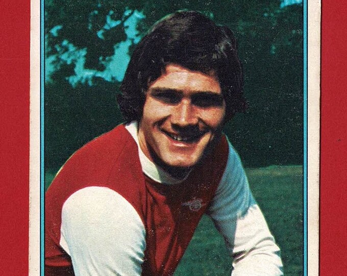 PAT RICE - ORIGINAL 1977 Footballer Gum Card - Arsenal Football Club ...