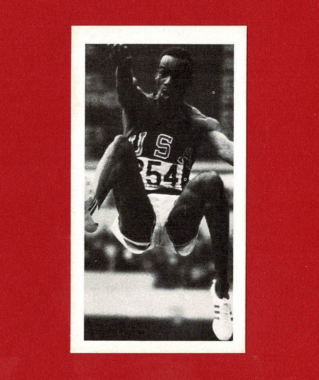 BOB BEAMON - ATHLETICS Trade Card - Olympic Greats - 1979 Athlete Card ...