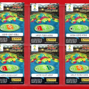 SOUTH AMERICAN FOOTBALLERS - Original Football Trading Cards - F.I.F.A ...