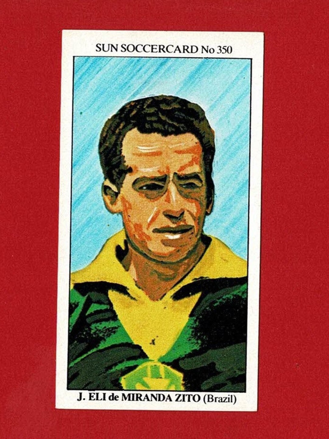 ZITO - SUN Newspaper SOCCERCARDS - Original 1978 Football Card ...