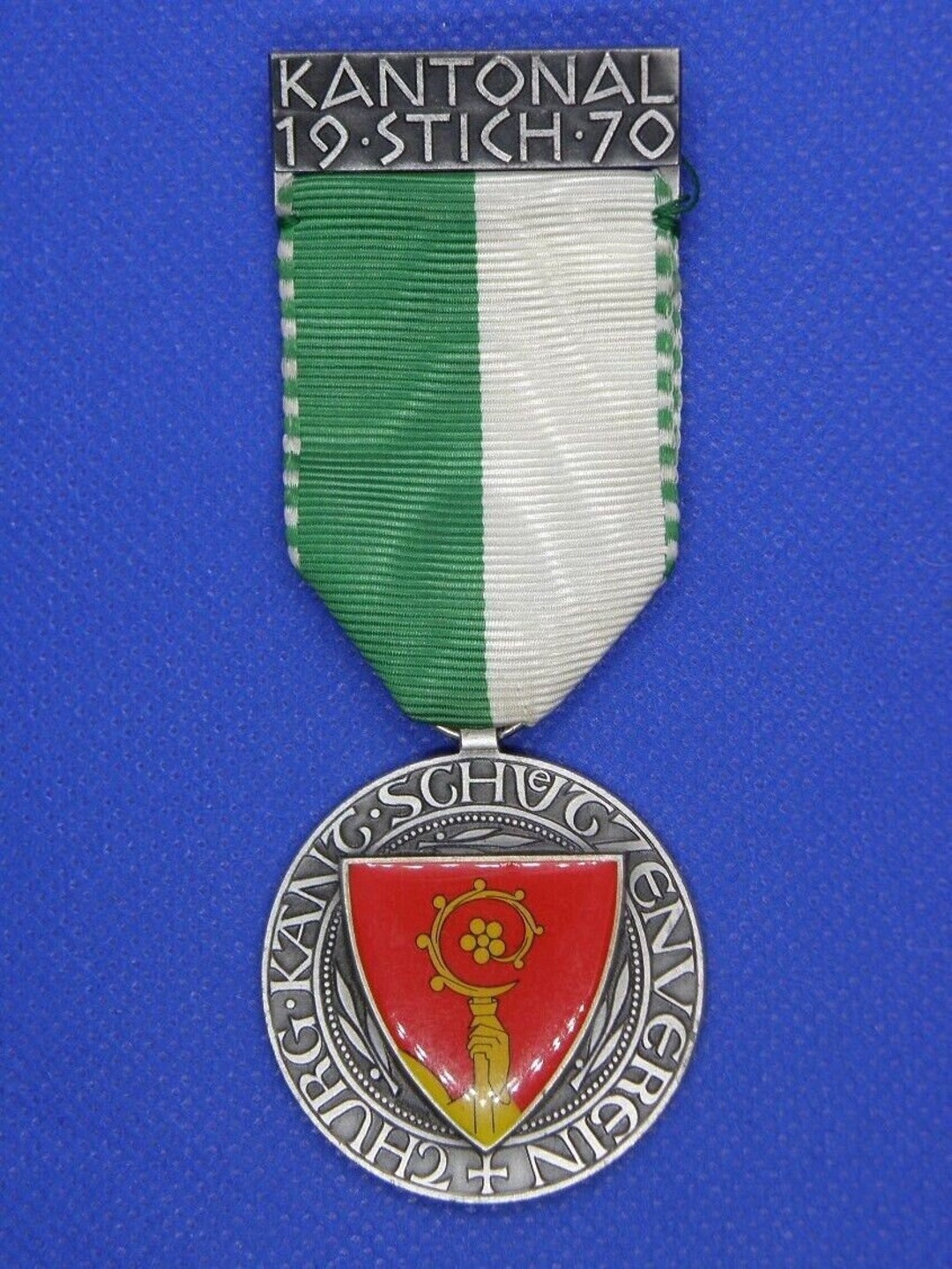 KANTONAL STICH FESTIVAL Shooting Medal 1970 Switzerland - Etsy