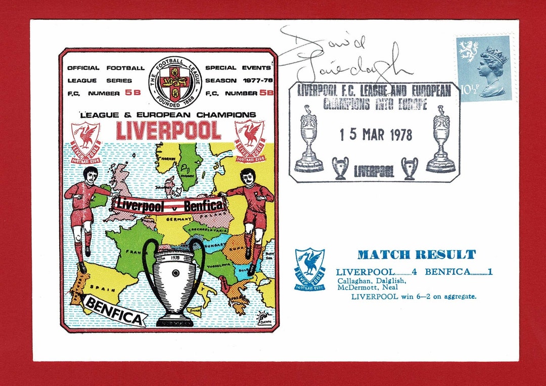 LIVERPOOL F.C.- David Fairclough Autograph: 1978 Liverpool Football ...