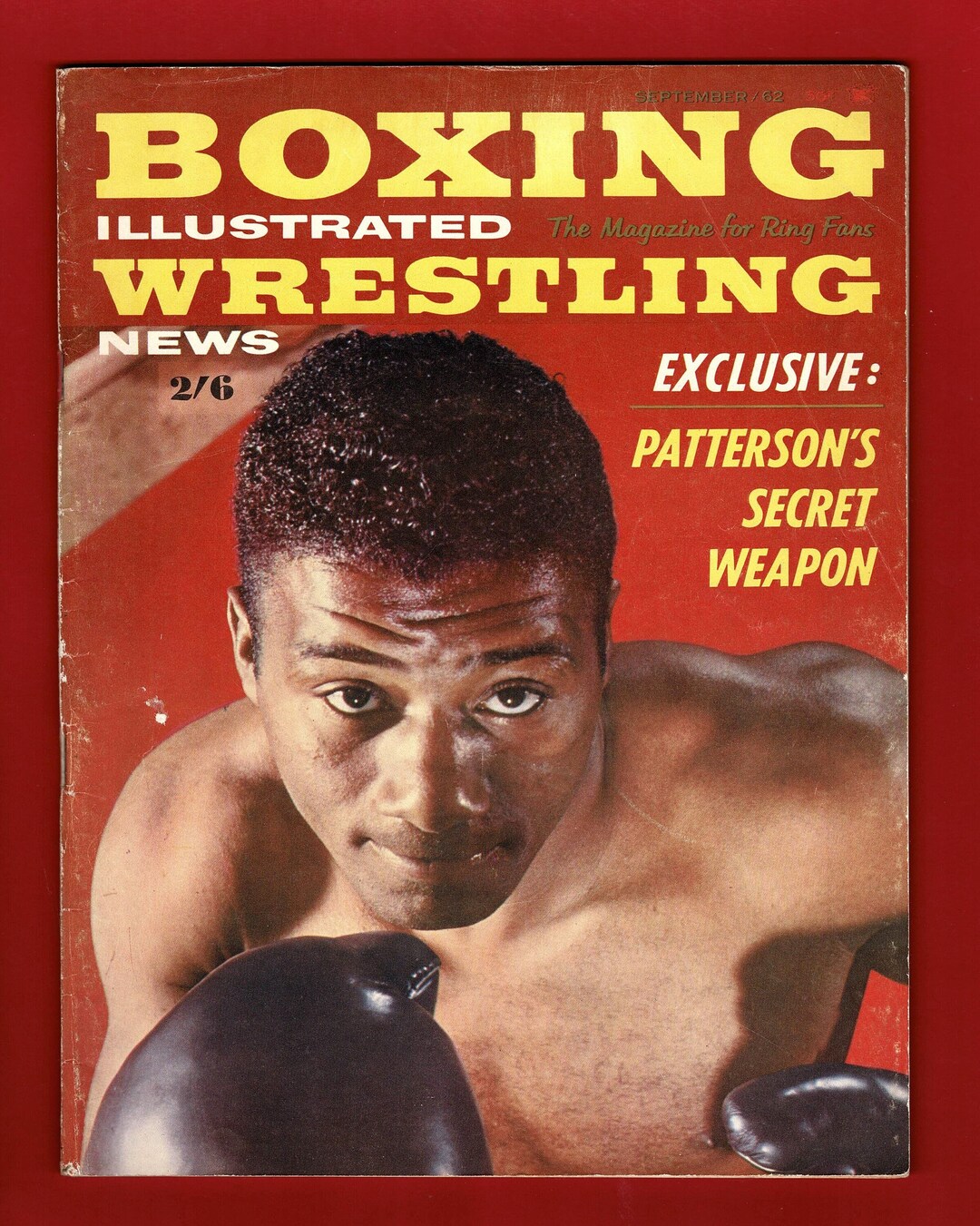 1962 BOXING & WRESTLING MAGAZINE - Original Publication - September 1962 - Inc. Heavyweight ...