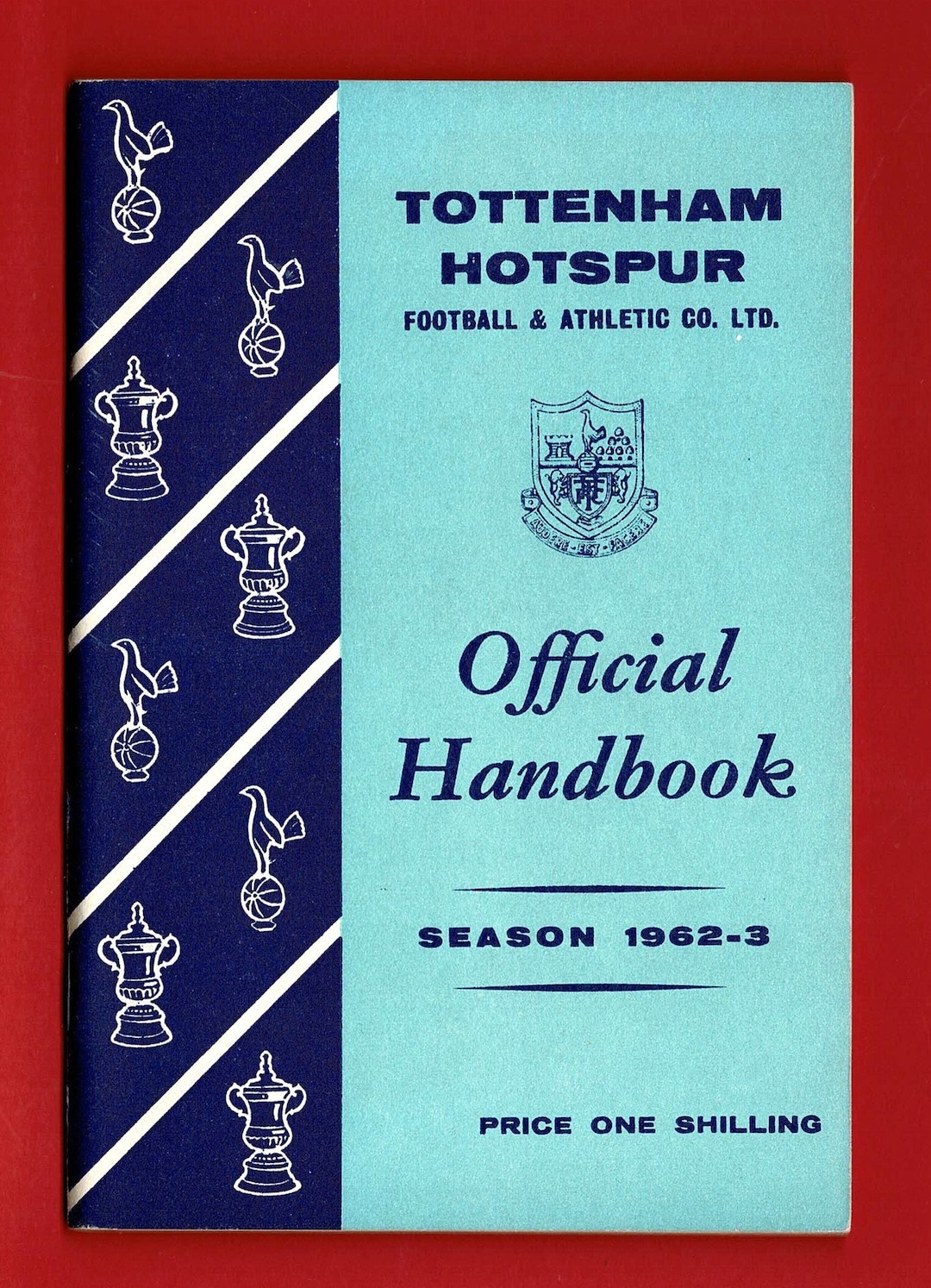 1962-1963 SPURS HANDBOOK Tottenham Hotspur Football Club - Etsy
