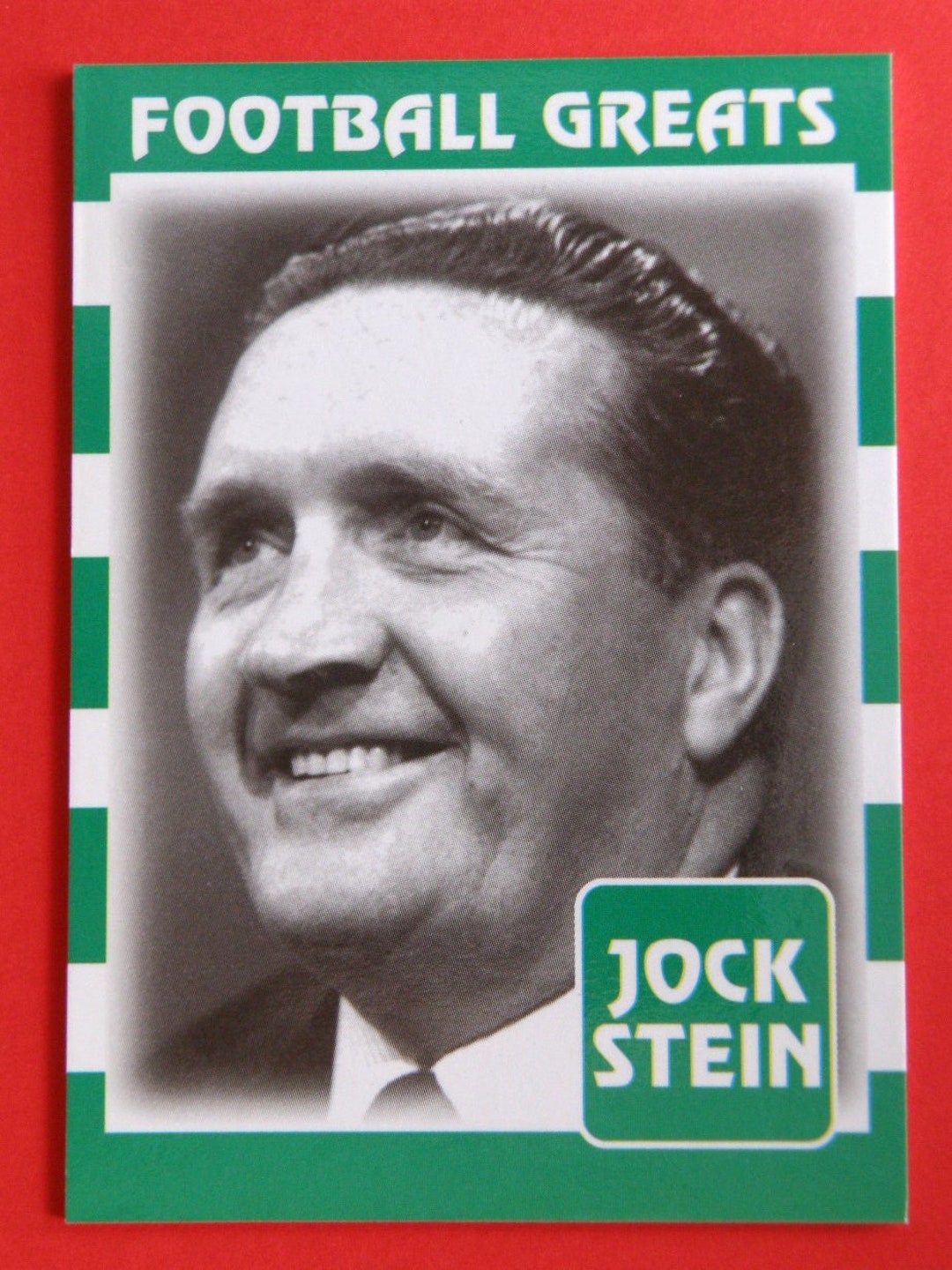 JOCK STEIN - Original 1990's Football Card - 'football Greats' by the ...