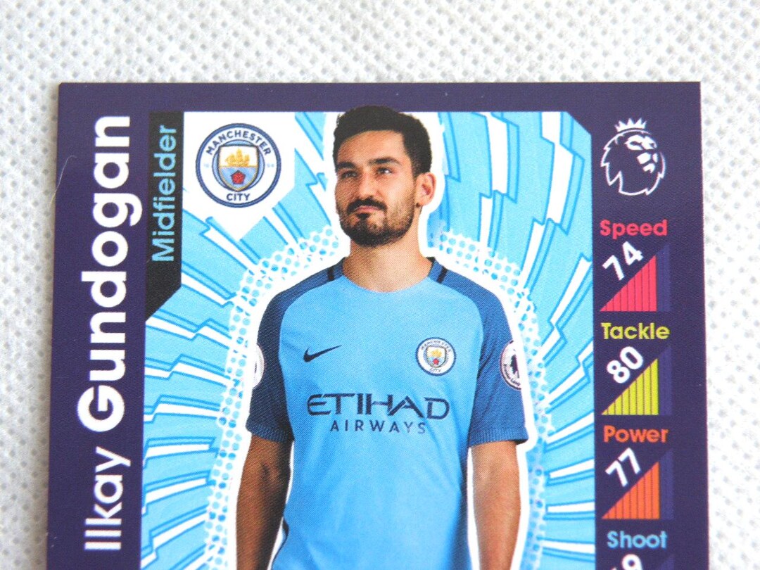 ILKAY GUNDOGAN - Footballer Trading Card - Manchester City & German ...