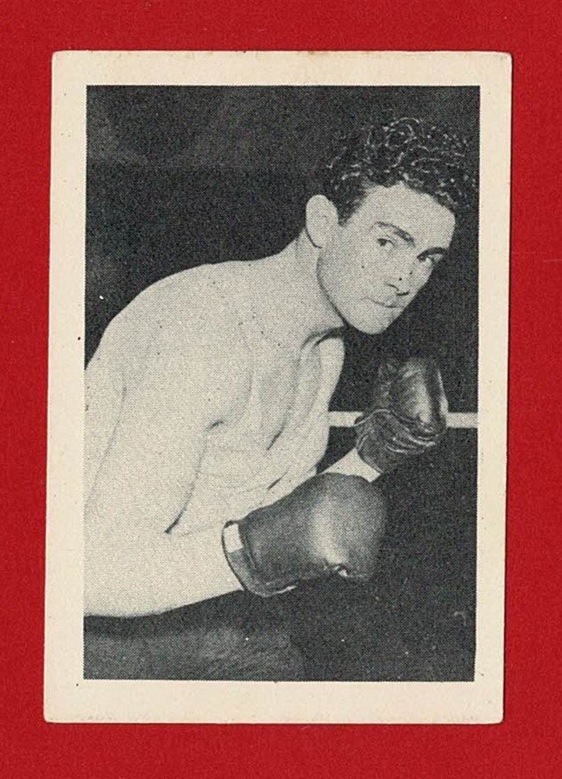 Vintage BOXING CARD Jack Doyle Original 1930's BOXING Cigarette Tobacco ...