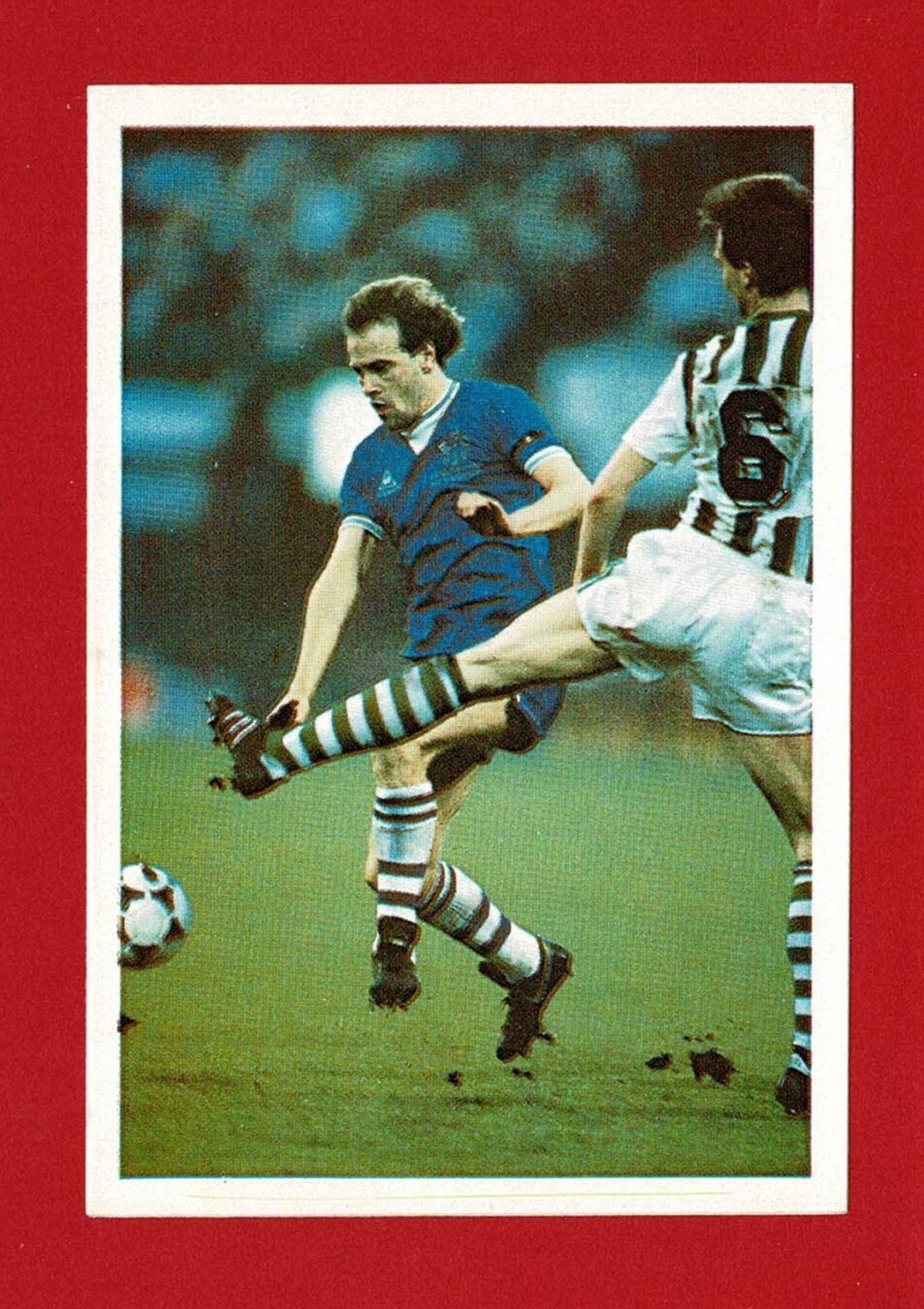 ANDY GRAY - Vintage 1980's FOOTBALL Sticker Card - Everton Football ...