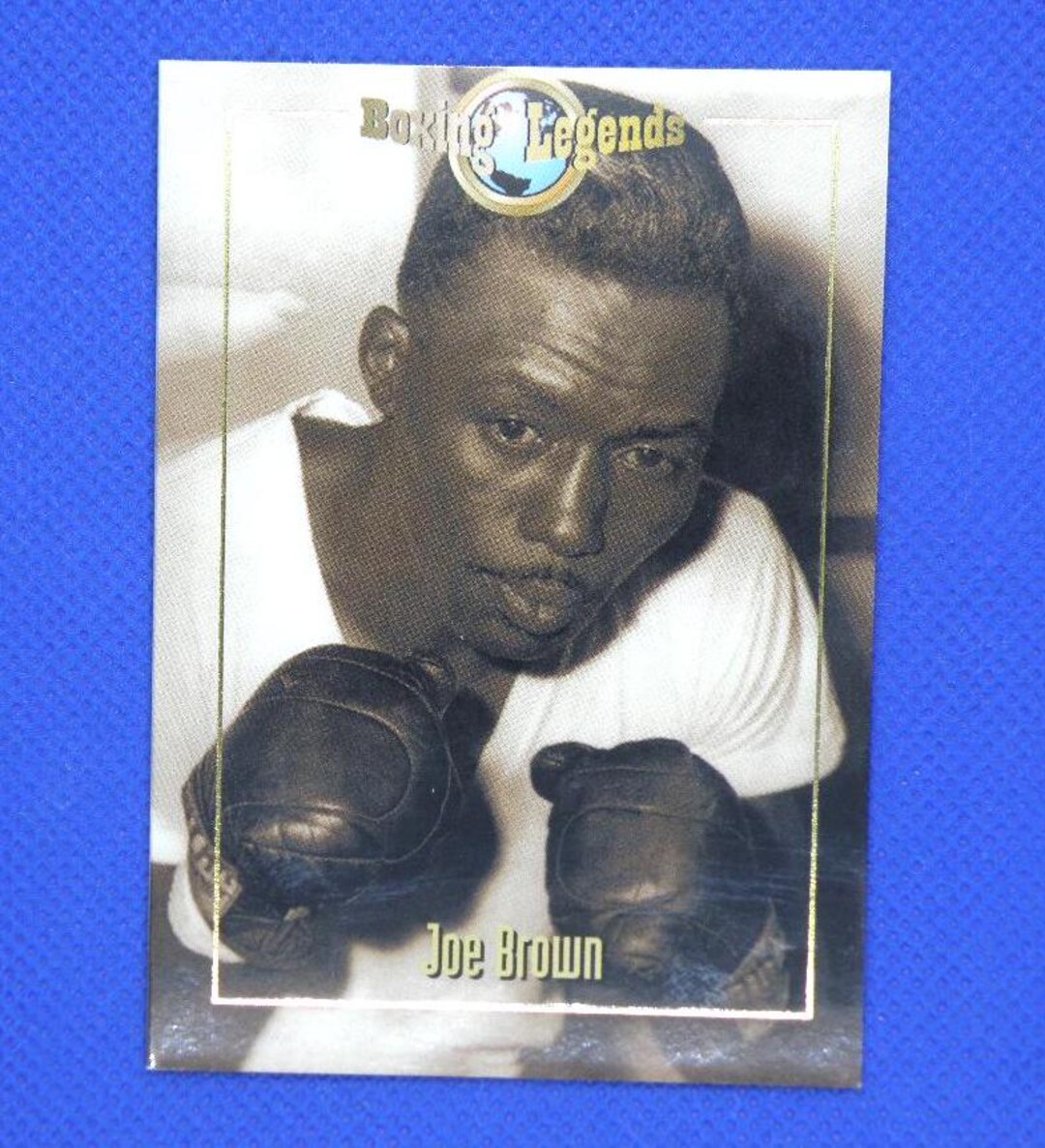 JOE BROWN - BOXER Trading Card - Boxing Legends - Scarce Limited ...