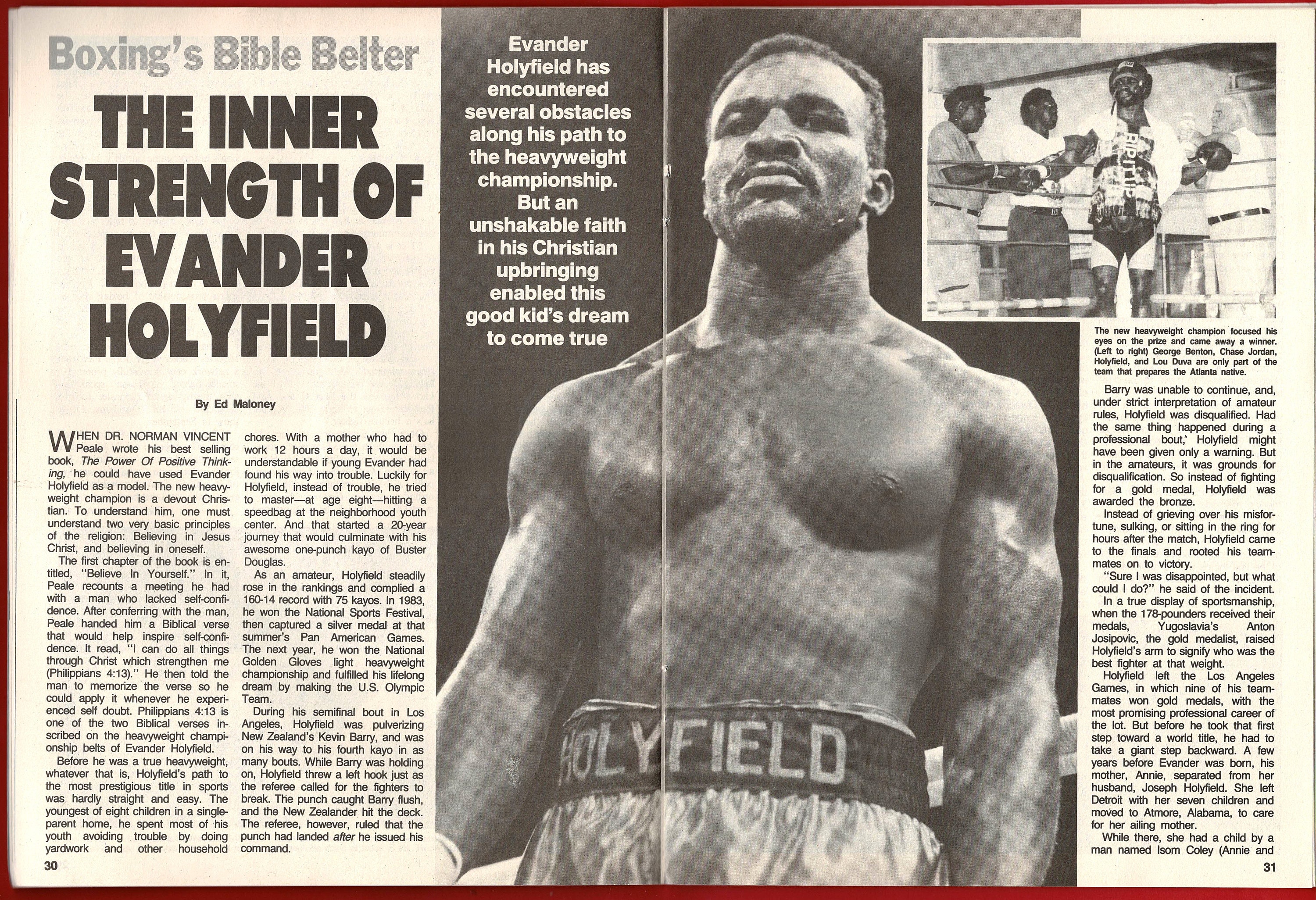 1991 'WORLD BOXING' Magazine - Original April 1991 Publication ...