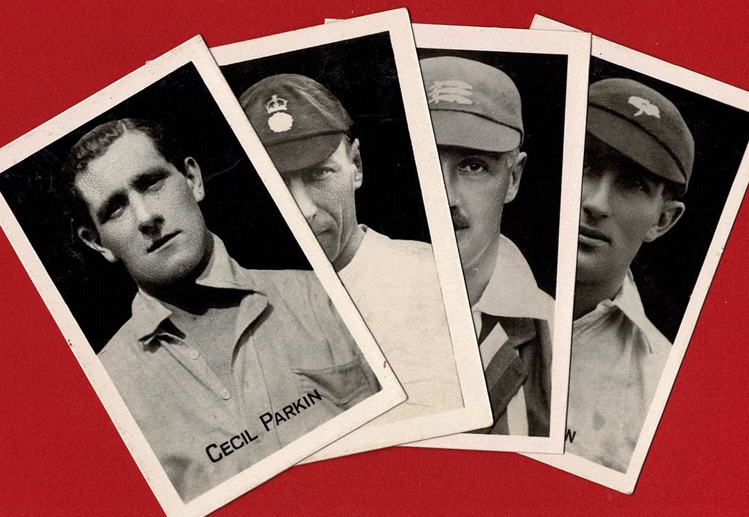 1923 CRICKETERS TRADE CARDS - Original 1920's Photographic Trade ...