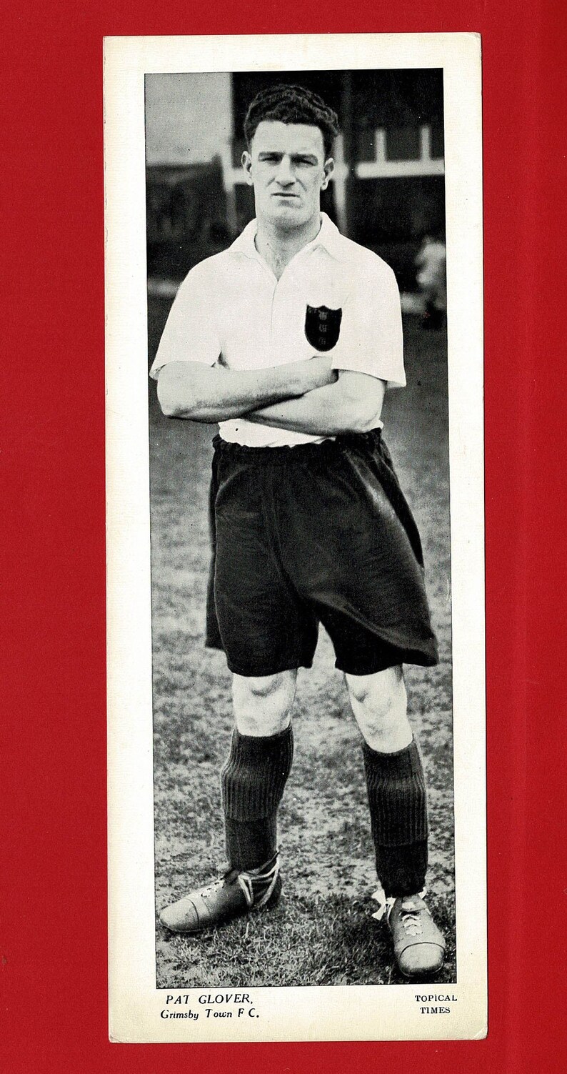 GRIMSBY TOWN F.C. 1930's FOOTBALL Cards Large Original Vintage Cards ...