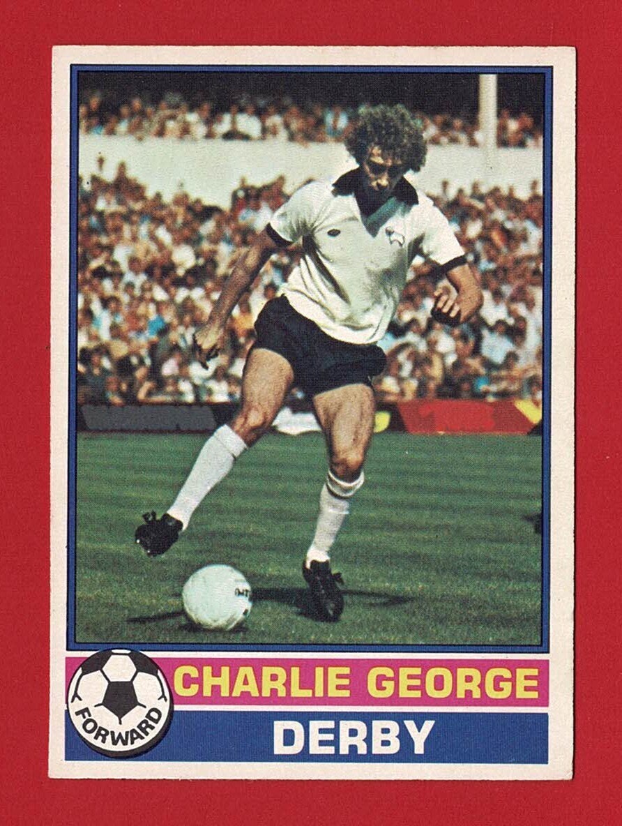 CHARLIE GEORGE ORIGINAL 1977 Footballer Gum Card Arsenal & - Etsy