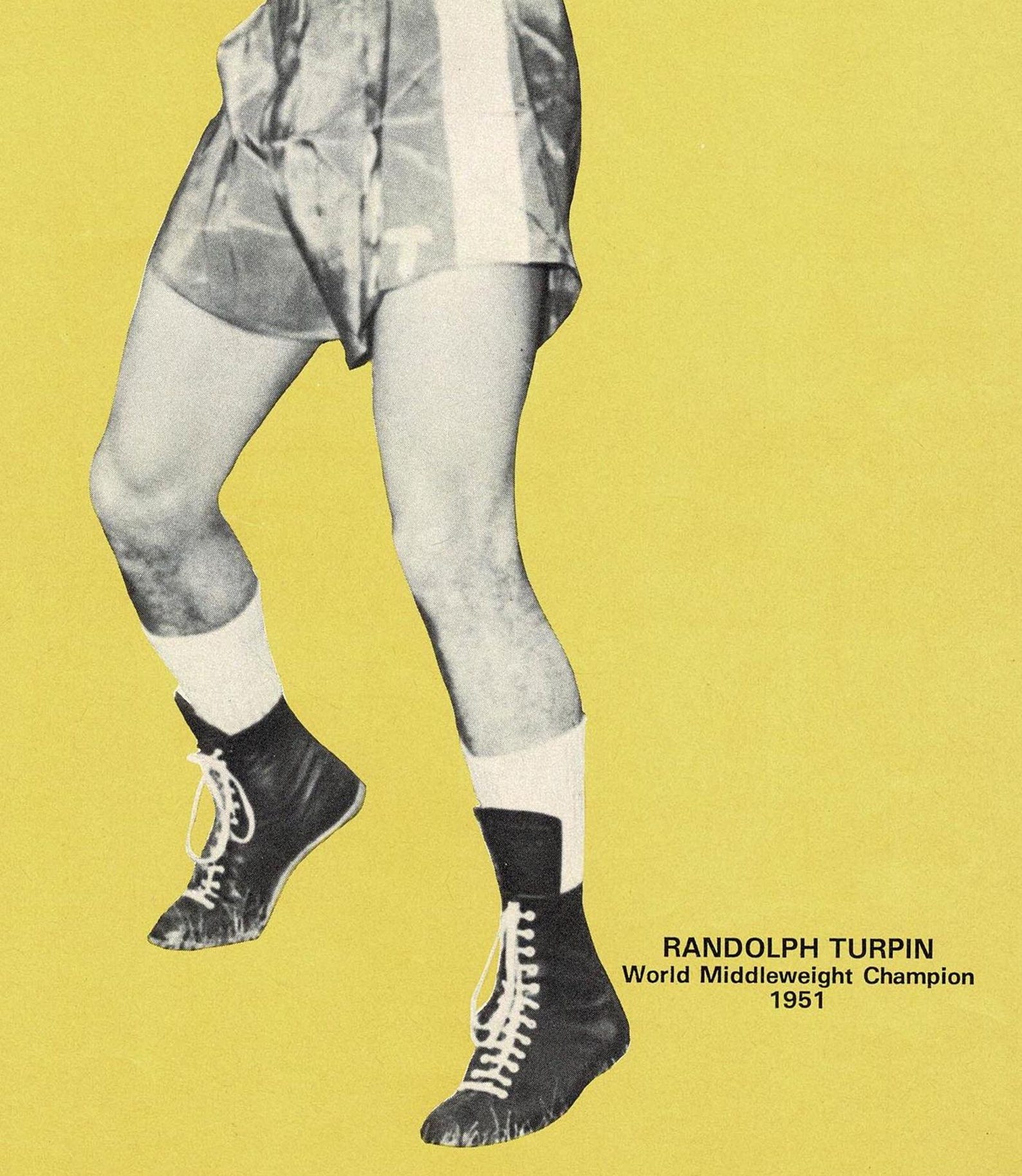 RANDOLPH TURPIN Boxer - Boxing News Poster - Original - 11 1/4" X 8 1/4 ...