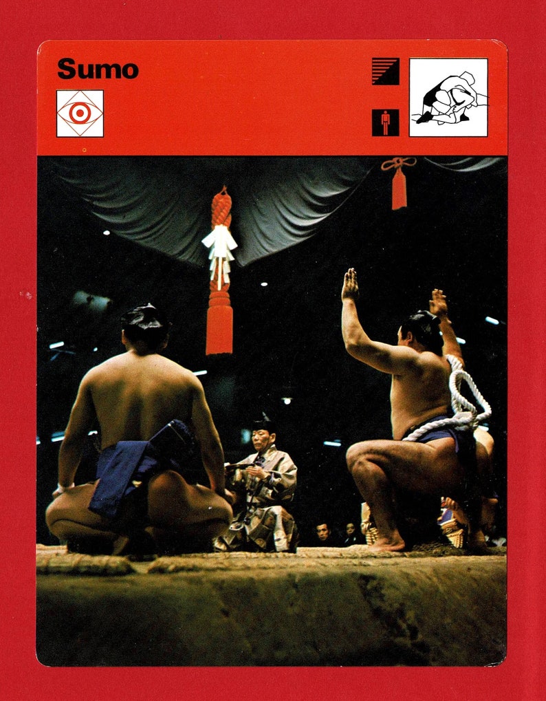 MARTIAL ARTS CARDS Bruce Lee Karate. Japanese Sumo. French Savate 1977 ...