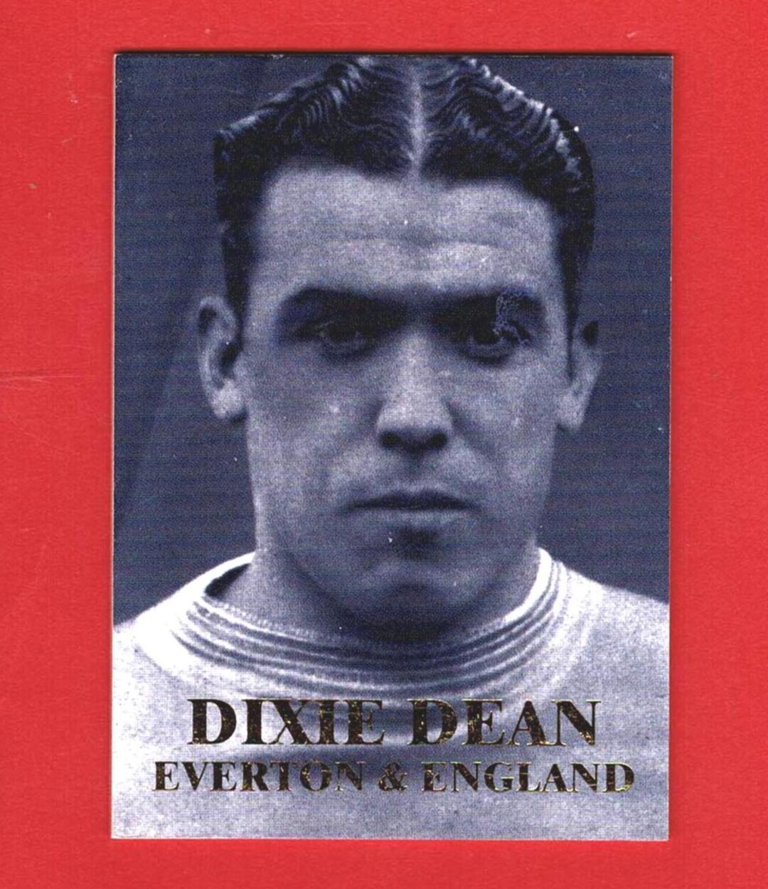 DIXIE DEAN - Limited Edition 1990's Football Trading Card - 'football ...