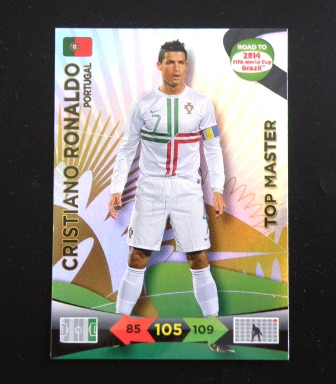 CRISTIANO RONALDO - 'top Master' Portuguese Footballer Trading Card ...