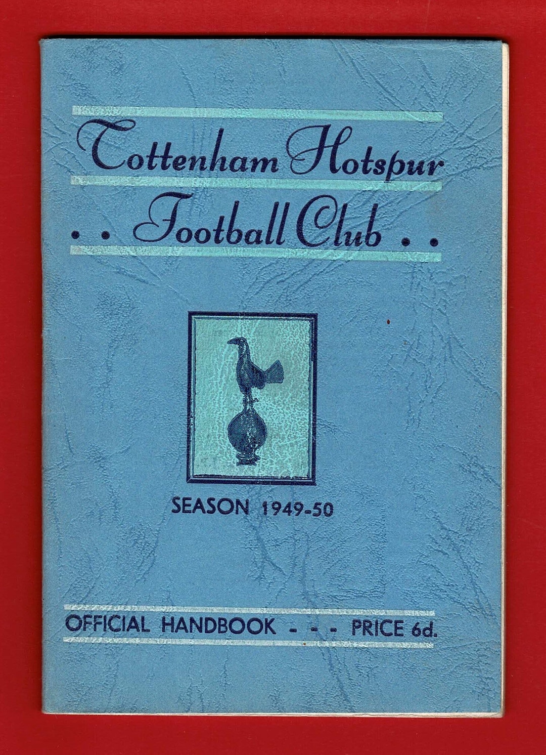 1949-1950 SPURS HANDBOOK Tottenham Hotspur Football Club - Etsy