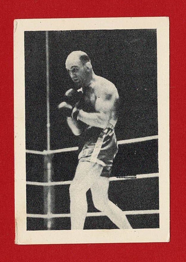 1930's BOXING CARD Marcel Thil Original Vintage BOXING Cigarette ...