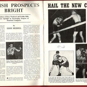 1950 'THE RING' BOXING Magazine - Original August 1950 Publication - Ft ...