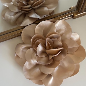 Flower Brooch: Handmade Silk Oversized Rose Brooches, Wedding ...
