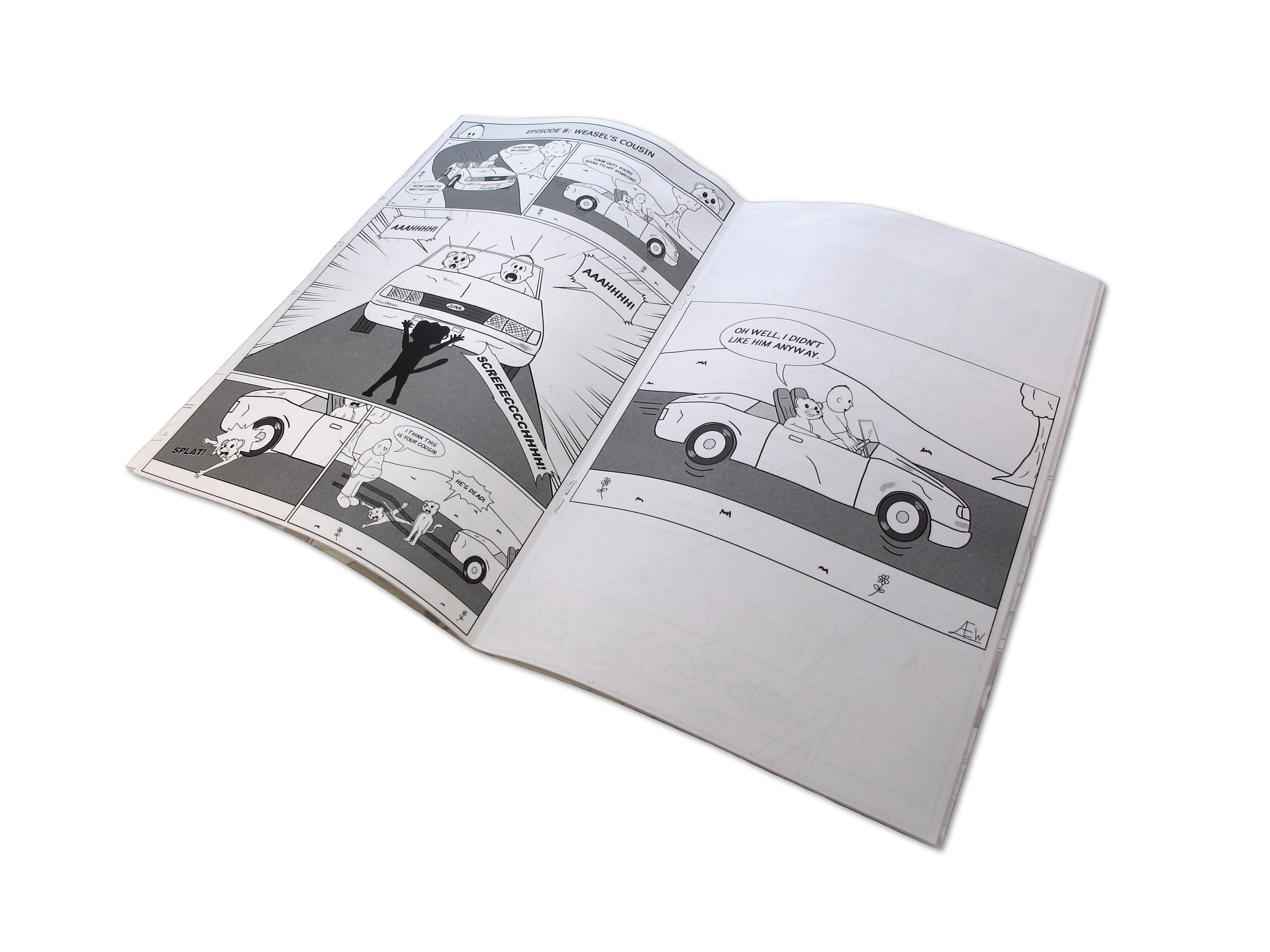 Fleaboy & Weasel Comic Book Volume 1 – Hilarious Web Comic | Funny ...