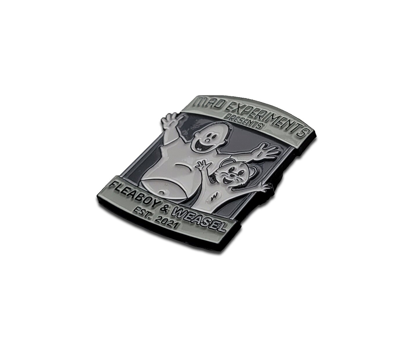 Fleaboy & Weasel Pin - Etsy