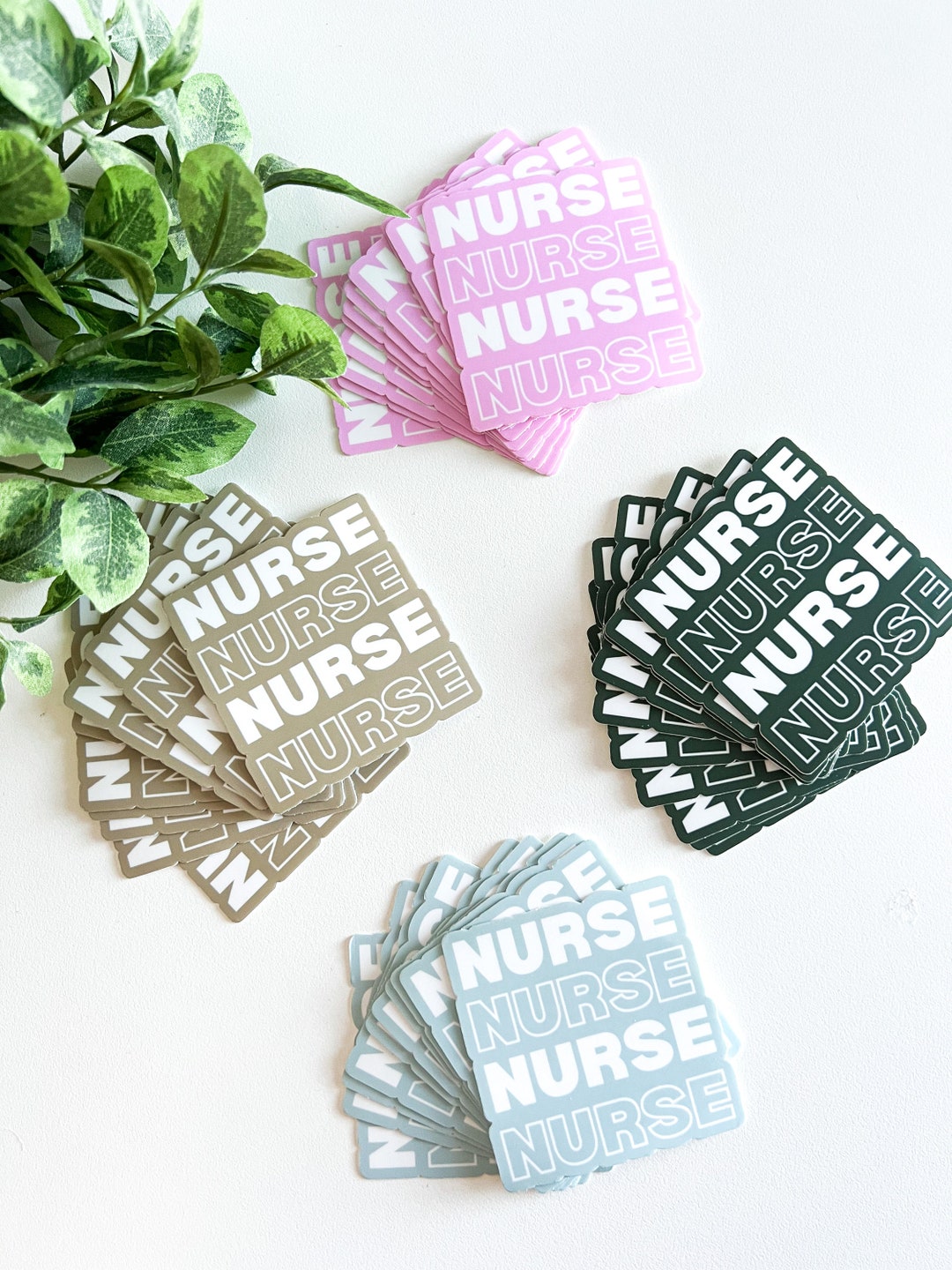 Nurse Sticker Pack of 4, Tumbler Stickers, Nursing Stickers, Fun ...